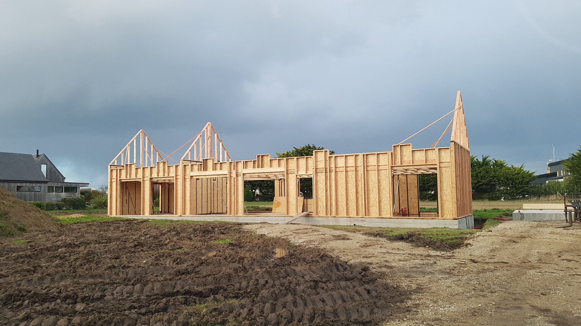 Notre mission - Structure et bardage red cedar ... - près de Morlaix en ...